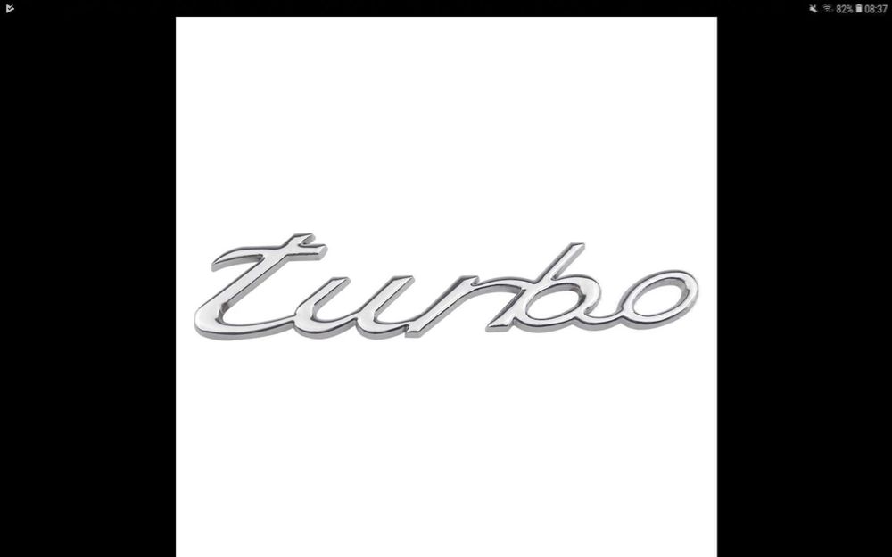 Porsche Turbo Badge, Turbo Emblem (Neu und originalverpackt) in Bern ...