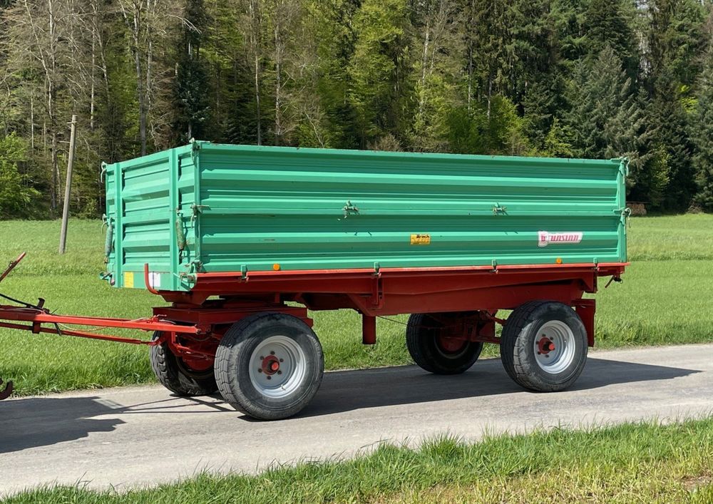 2-Achs Kipper/Anhänger 8t Unsinn, rostfrei, sehr gepflegt | Kaufen auf ...