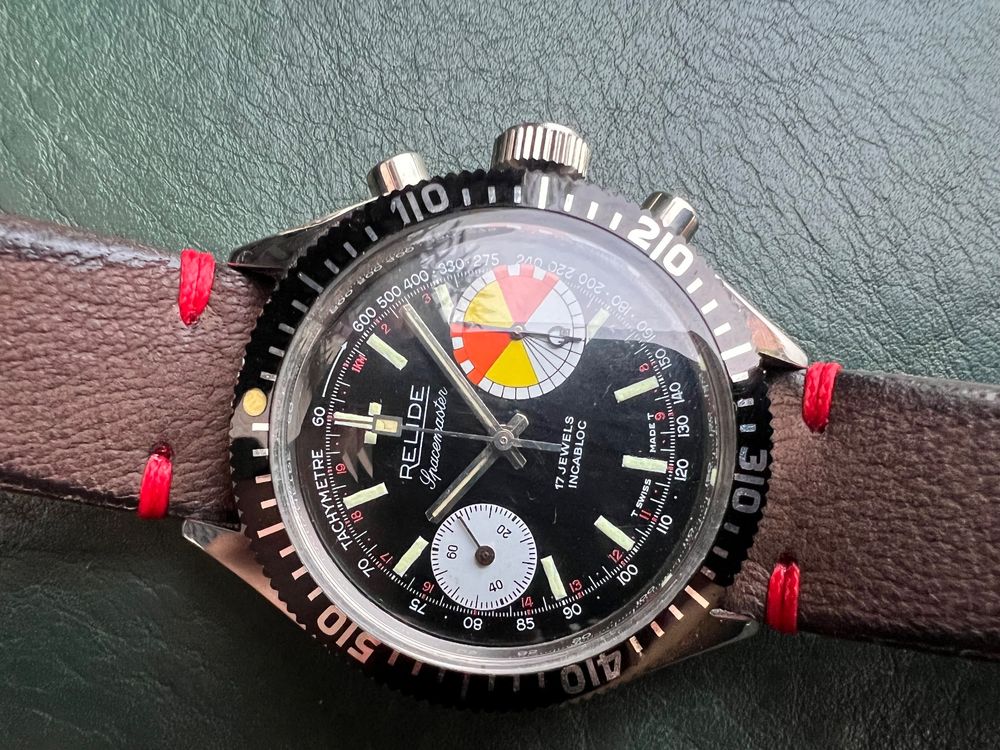 Relide Spacemaster Vintage Chronograph Valjoux 7733 | Kaufen auf Ricardo