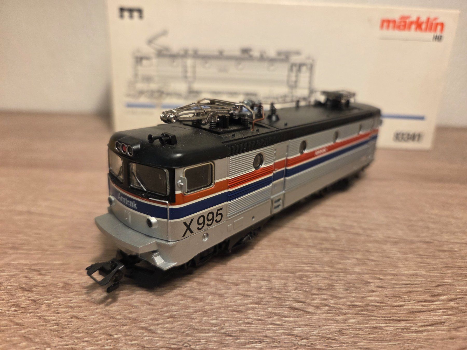 Märklin 83341 E-Lok X 995 Amtrak Digital H0 (D'occasion) à St-Aubin ...