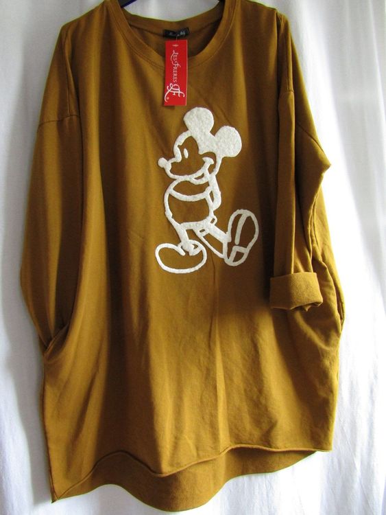 Gr. 50/58, Tunika Curry, "Mickey-Mouse" | Kaufen auf Ricardo