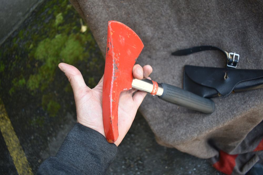 FEUERWEHRAXT Centaur v. EHRSAM Wädenswil m. FUTTERAL | Kaufen auf Ricardo