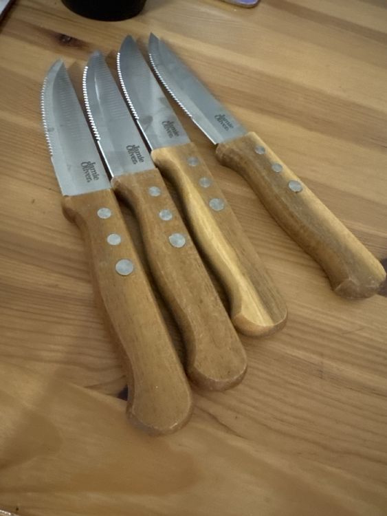 Jamie Oliver Steakmesser Set, 4 Stück, Top Zustand! (Gebraucht) in ...