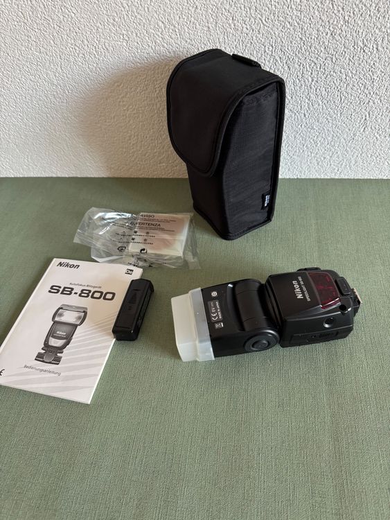 Nikon Speedlight SB-800 Blitzgerät | Kaufen auf Ricardo