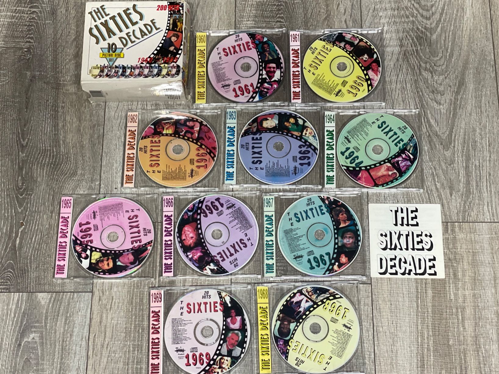 Sixties - The 60s Decade - 10 CD Picture Disc Set - Top (Gebraucht) in ...