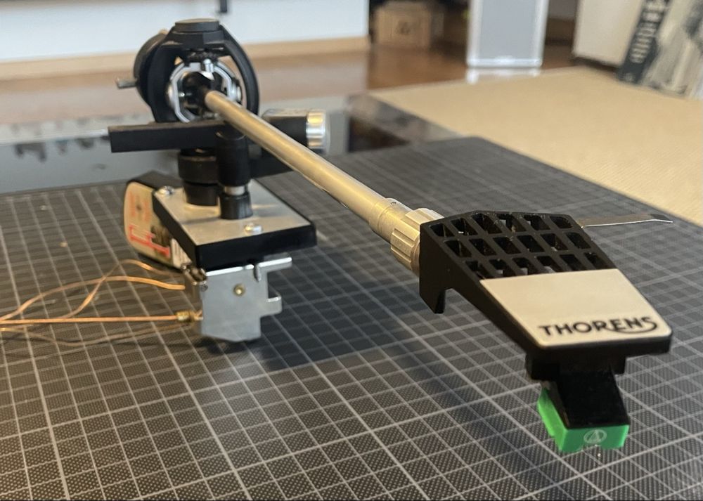 Thorens Tonearm TP16 MKII for TD 160, Head Shell and pickup (Gebraucht ...