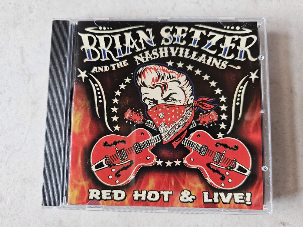 Brian Setzer And The Nashvillains - Red Hot & Live (Gebraucht) in Schneisingen für CHF 4 – mit ...