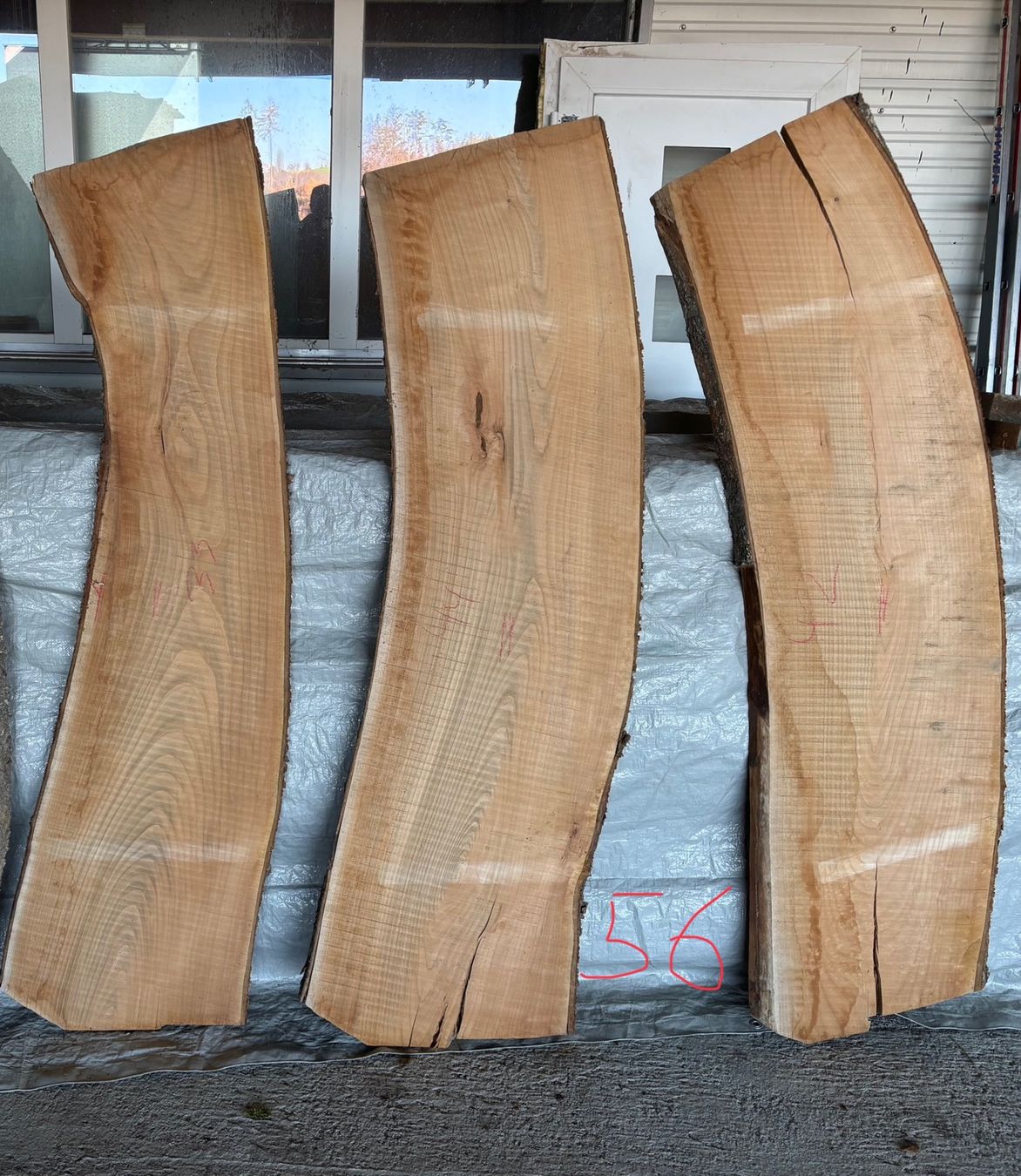 Kirschbaum Klotzbretter Ofentrocken Holzbretter Bastelholz (Neu (gemäss ...