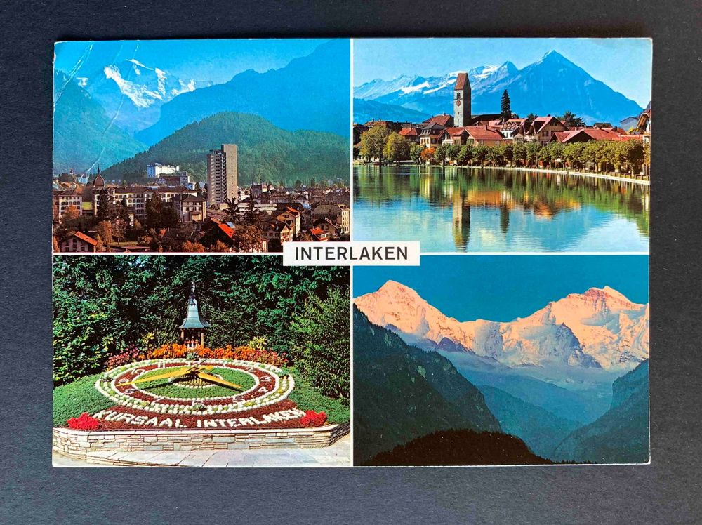 AK Interlaken 4 Bild Karte | Kaufen auf Ricardo