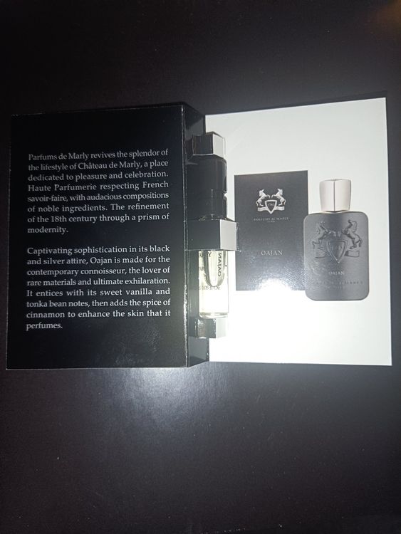 Parfums de Marly OAJAN 1,5 ml Probe (Neu und originalverpackt) in für ...