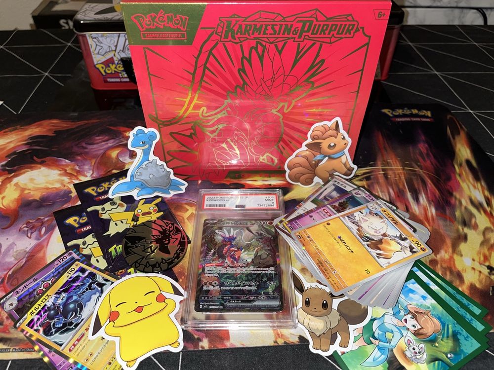Pokemon Koraidon Ex PSA 9 NEU ETB, TTB Scarlet, Booster, XXL (Neuf avec ...