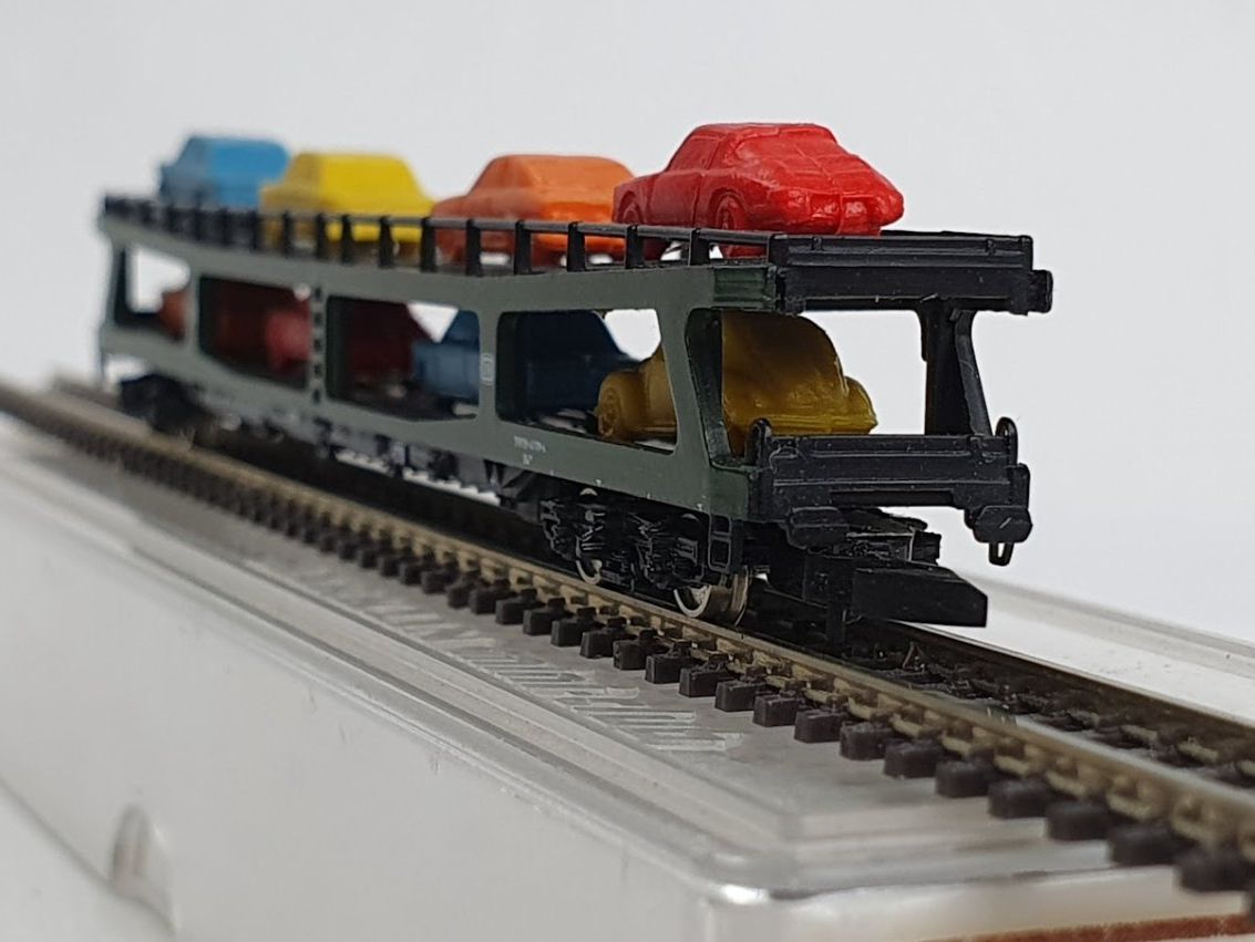 Märklin/mini-club 8714 DB Reisezug Autotransportwagen, OVP (Gebraucht ...