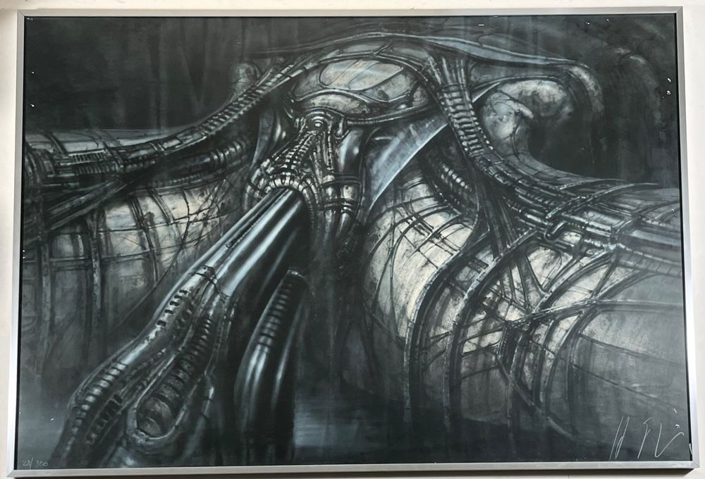 H. R. Giger (1940-2014) Serigraphie Handsigniert | Kaufen auf Ricardo