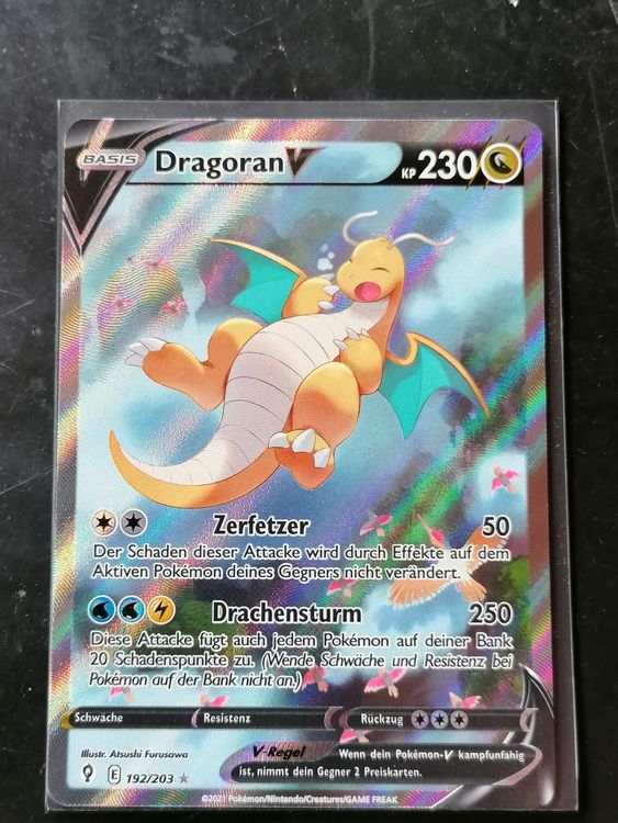 Pokemon Dragoran V alt. Art (Neu (gemäss Beschreibung)) in Ennenda für ...