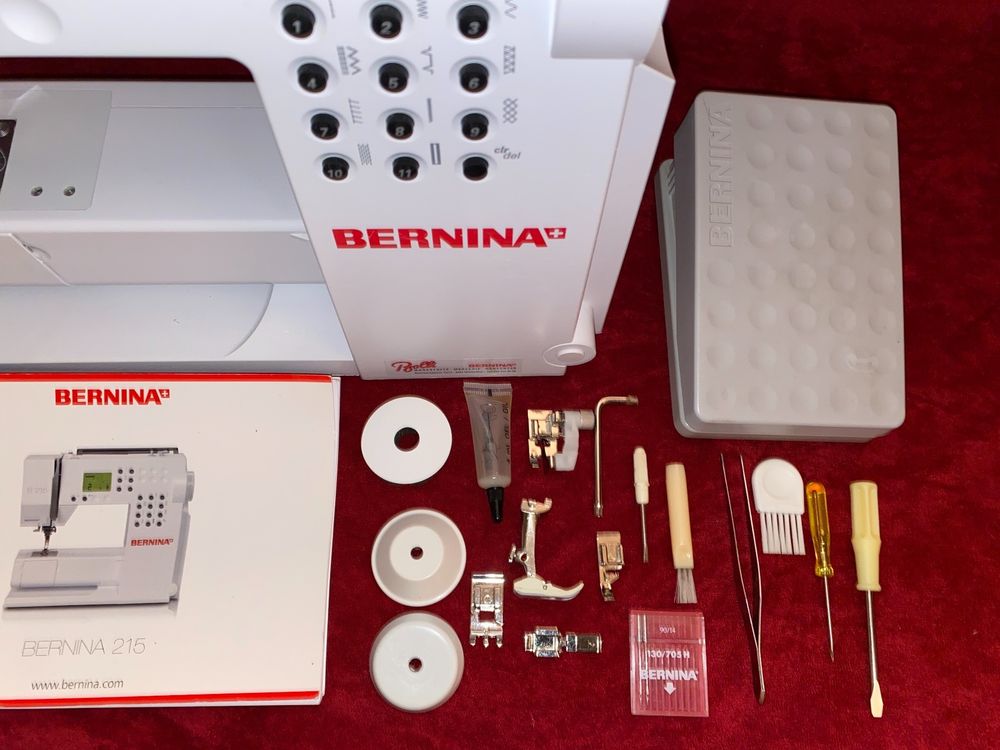 Nähmaschine Bernina B215 wie NEU (Gebraucht) in Schaffhausen für CHF ...