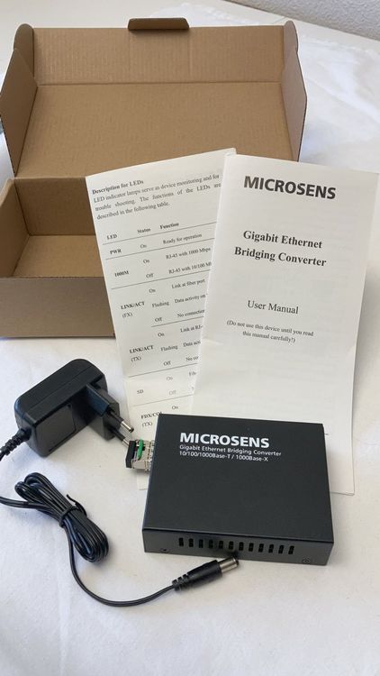 Converter Microsens | Kaufen auf Ricardo