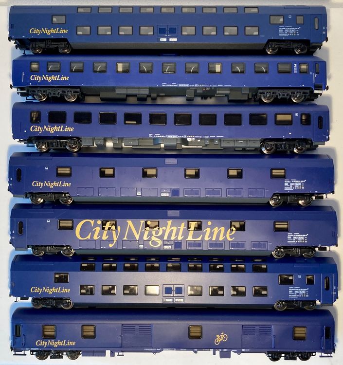 HERIS City-Night-Line (HO) - 7 Teilig / CNL Komet (Neu (gemäss ...