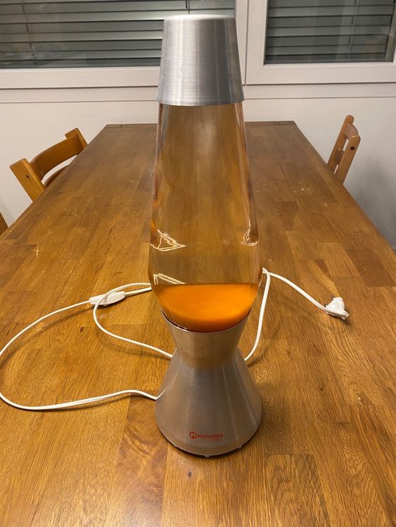 Mathmos Lavalampe Orange | Acheter sur Ricardo