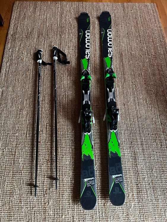 Salomon Ski Titanium RKS R17 182cm inkl. Tecnopro Stöcke | Kaufen auf ...