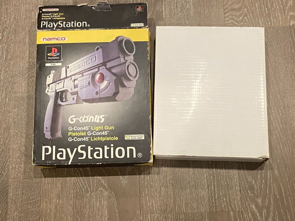Namco GunCon Light Gun PS1 OVP (Only BOX + White Insert) | Kaufen auf ...
