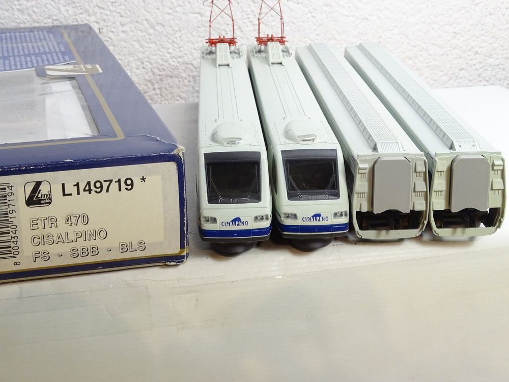 Lima L149719 Cisalpino Zug, SBB/FS/BLS, ETR470. H0,GS/DC,OVP (Neu und ...