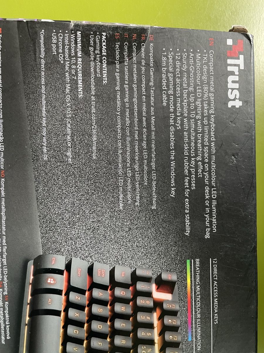 Thado Pc 💻 Laptop Illuminated Tastatur (Neuf avec emballage d'origine ...