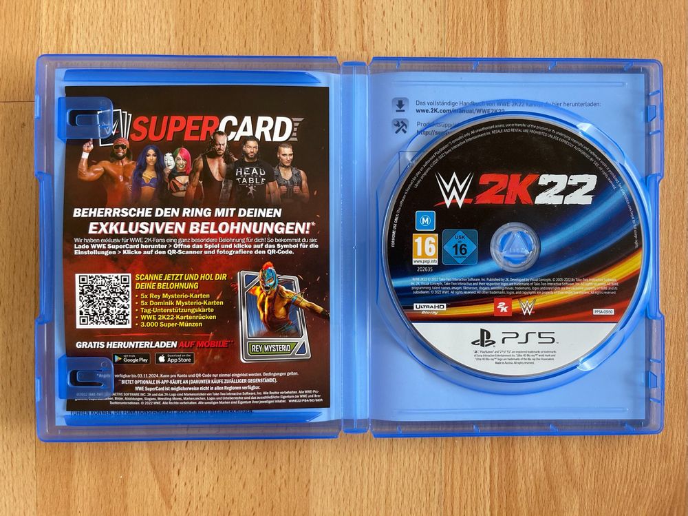 W2K22, WWE 2K22, Sony Playstation 5, PS5 | Kaufen auf Ricardo