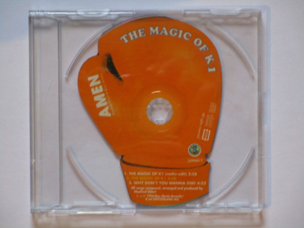 Amen, The Magic Of K1 - CD Shape Single Krokus Marc Storace (Neu ...