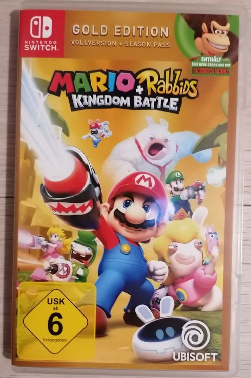 Mario Rabbids + Kindom Battle - Nintendo Switch Game - Super (Gebraucht ...