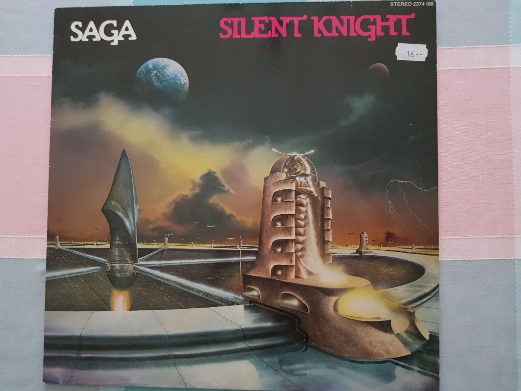 Saga - Silent Knight LP, Top Zustand, Vinyl Schallplatte! (Gebraucht ...