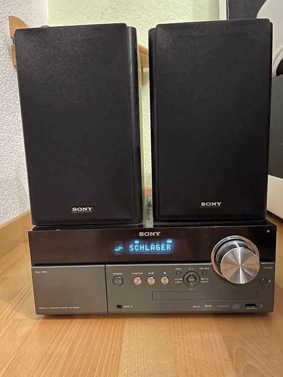 Sony CMT-MX 550i Micro HI FI Anlage | Acheter sur Ricardo