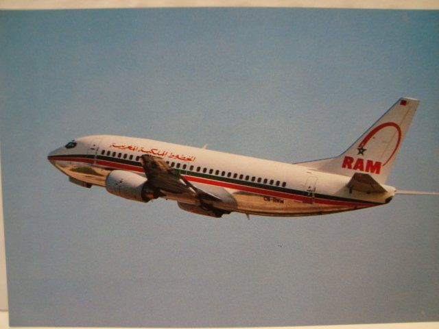 RAM Royal Air Maroc Boeing 737-5B6 CN-RMW (Neu und originalverpackt) in ...