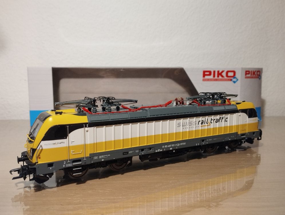 Piko 51566 Re 487 SRT Swiss Rail Traffic mit ESU Loksound (Neu (gemäss ...