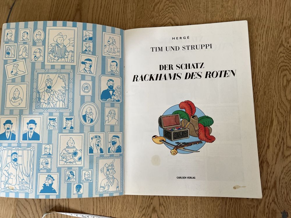 Tim und Struppi - Der Schatz von Rackham dem Roten (Gebraucht) in ...