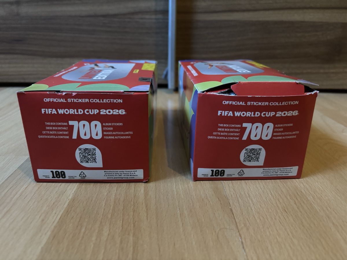 Panini FIFA World Cup 2026 Official Box United Edition (Neu und ...