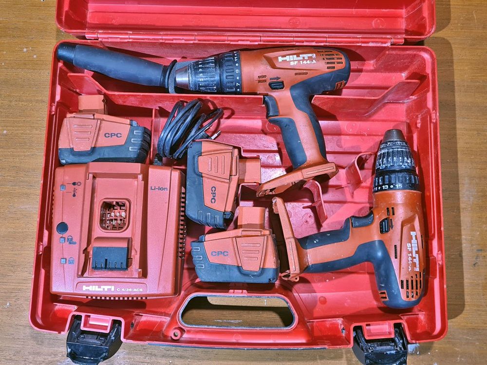 Hilti SF144-A im Doppelpack (Gebraucht) in Schaffhausen für CHF 240 ...