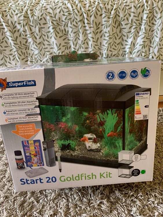 Aquarium Goldfisch Kit Start 20 neu von Superfish | Kaufen auf Ricardo