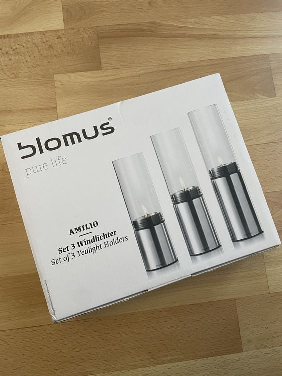 blomus 3er Set Windlichter AMILIO (Neu und originalverpackt) in Goldach ...