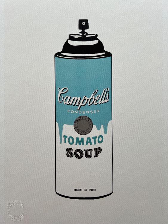 DEATH NYC " WARHOL CAMPBELL'S TOMATO SOUP SPRAY " (Neu (gemäss ...