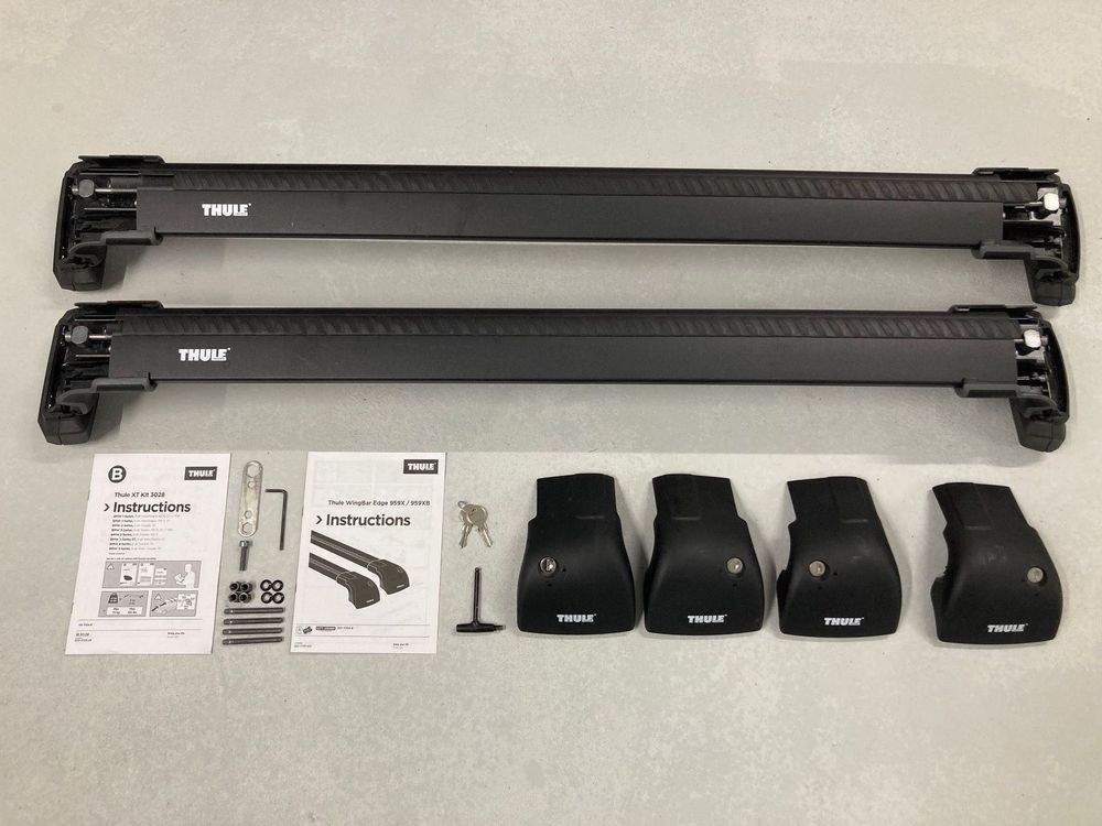 THULE Wingbar Edge Kit 9592 black (Gebraucht) in Uster für CHF 99 – mit ...