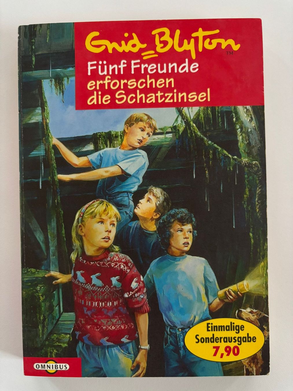 Enid Blyton - 5 Freunde erforschen die Schatzinsel (Band 1) (Gebraucht ...