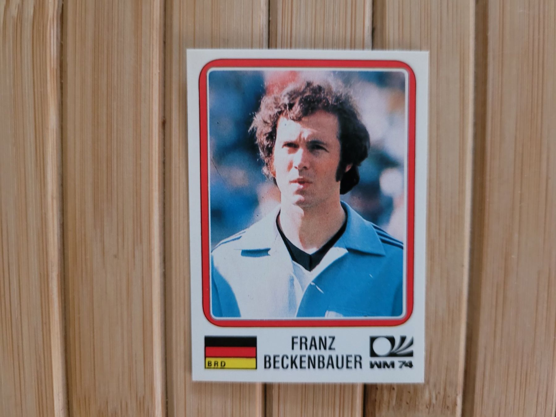 Panini Bild Franz Beckenbauer WM 74 - World Cup Story (Gebraucht) in ...