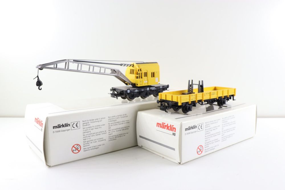 Märklin 4471/4671 Kranwagen-Set AC H0 | Kaufen auf Ricardo