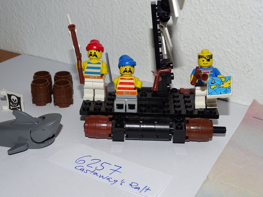 Lego 6257 - Castaway's Raft - Piratenspähtrupp/Vintage 1989 | Kaufen ...