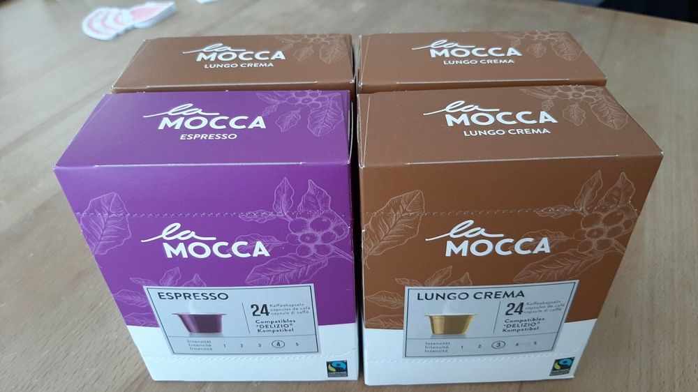 La Mocca Kaffeekapseln Lungo Crema + Espresso (Neu und originalverpackt ...