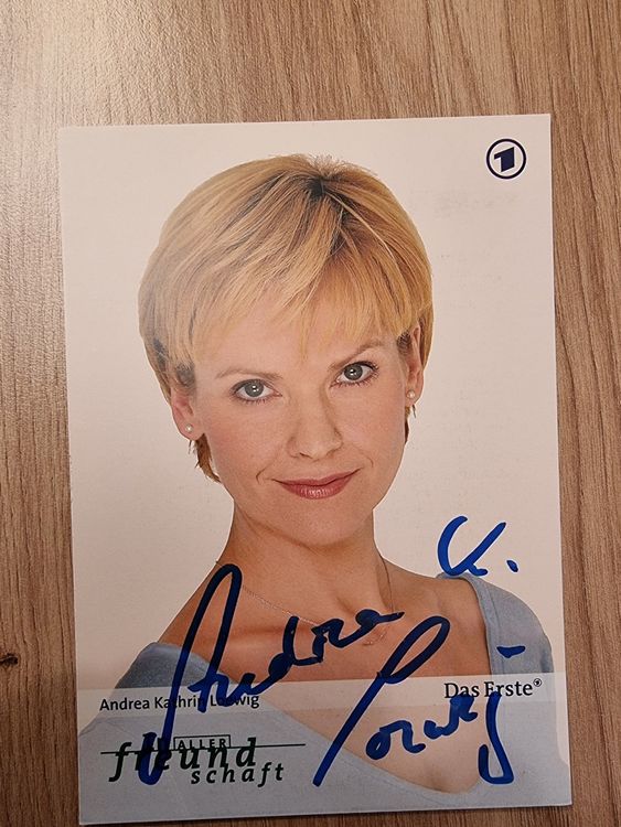 Andrea K. Loewig Originalautogramm "In aller Freundschaft" | Kaufen auf ...