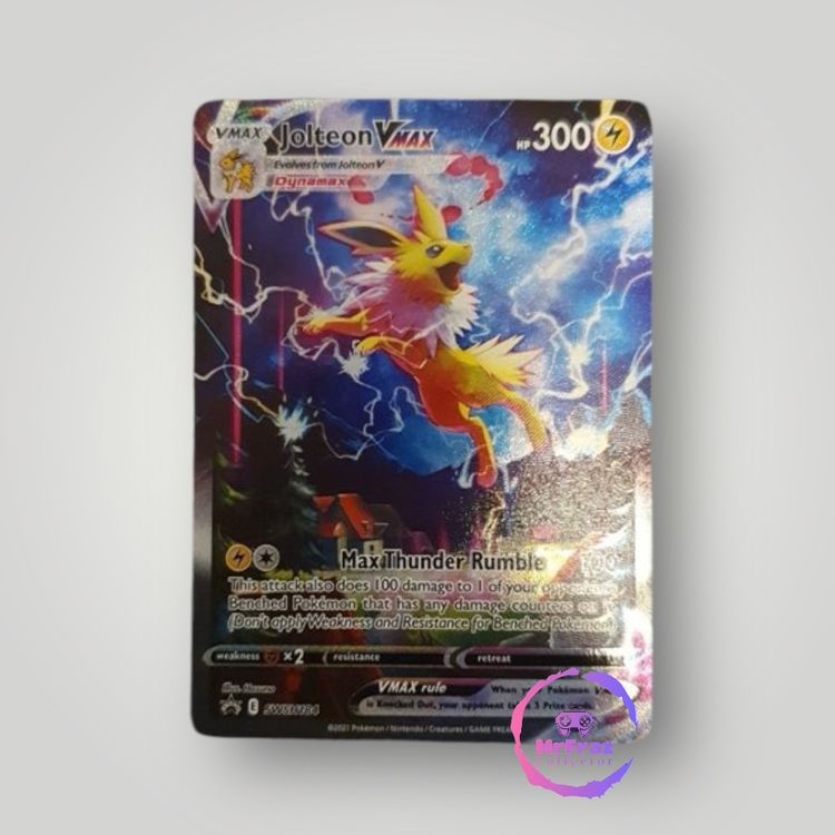Pokémon Jolteon Vmax #SWSH184 / 2021 Black Star Promo (Neu (gemäss Beschreibung)) in Manno für ...