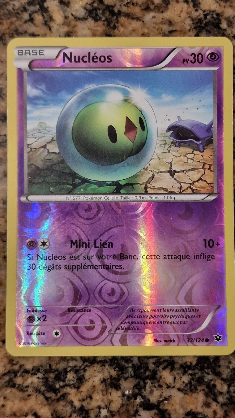 Nucléos/Solosis (Reverse Holo) #33 - Pokemon XY - FR (D'occasion) à ...