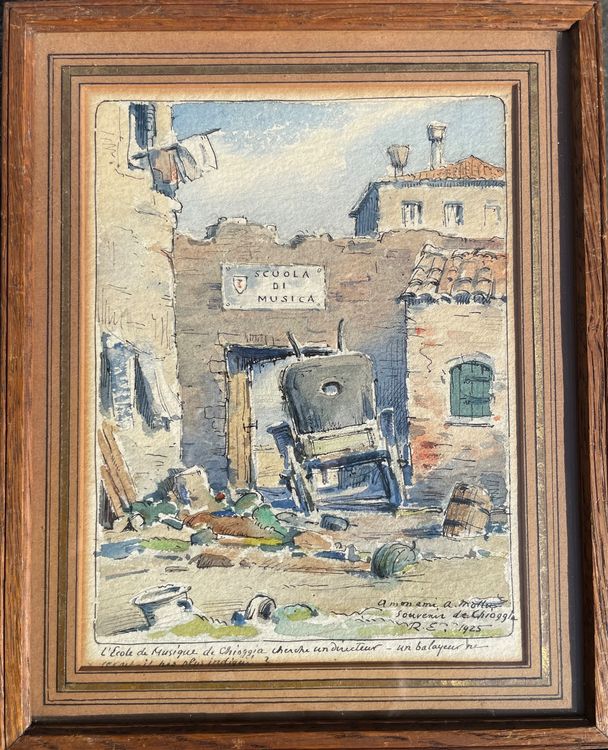Aquarelle Chioggia 1925 R. E. (Gebraucht) in Biel/Bienne für CHF 52 – mit Lieferung auf Ricardo ...