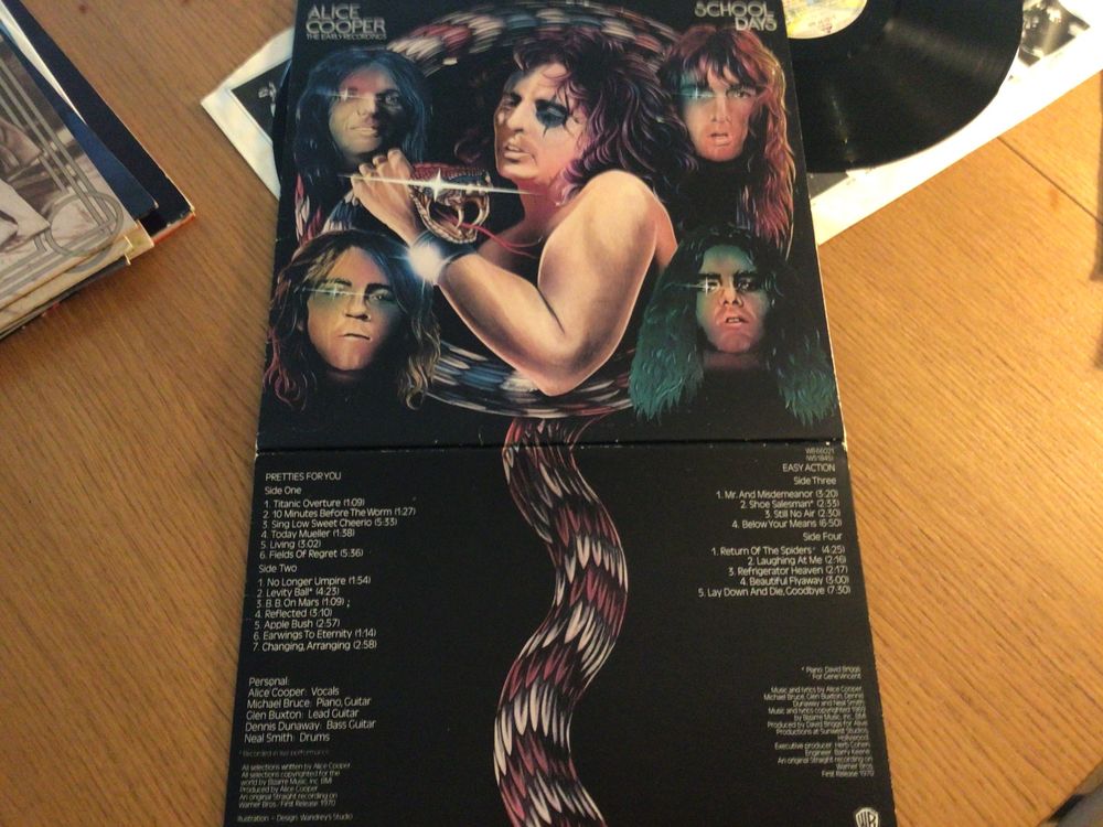 Alice Cooper, School Days, 2Lps 1973 | Kaufen auf Ricardo